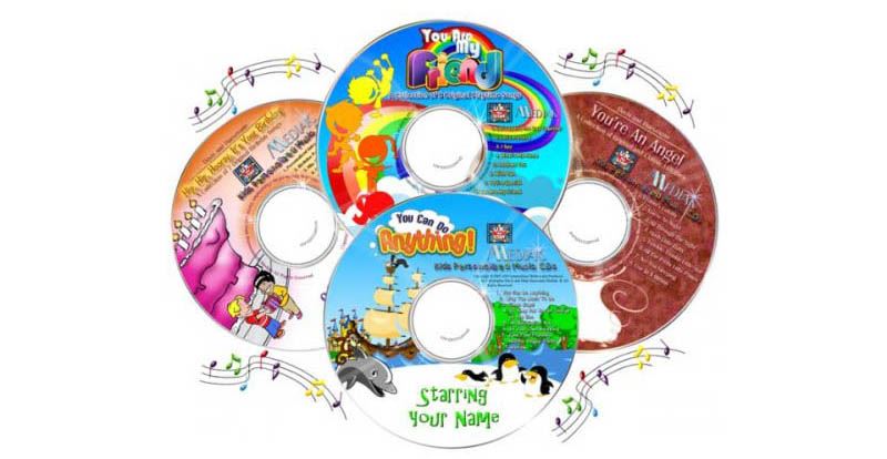 Best Gift Certificates. Personalised Music CD's For Children