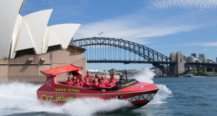 Best Gift Certificates. Jet Boat Ride Sydney Harbour for Families